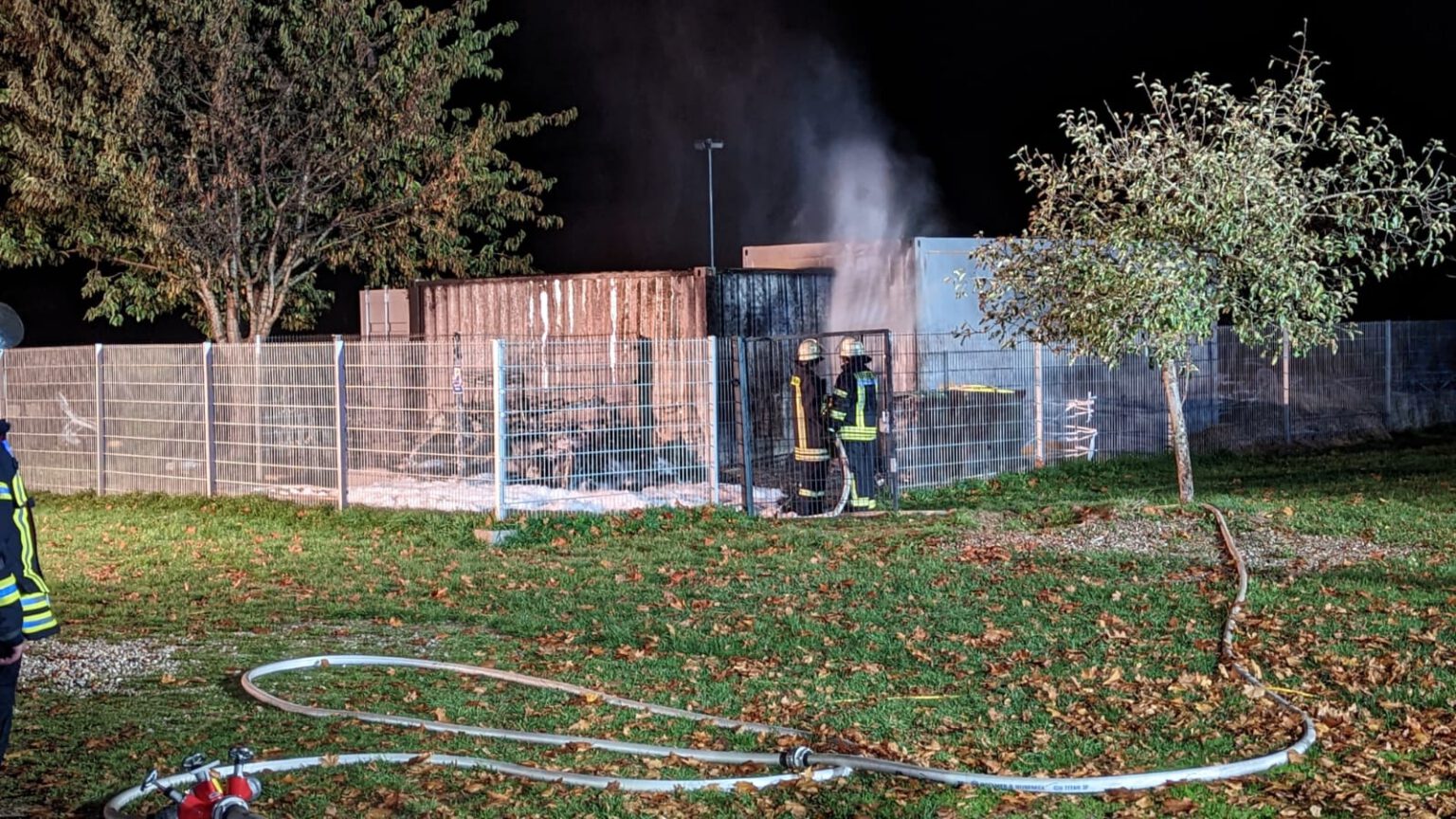 Pressemitteilung: Brand auf der VHKK-Hundewiese in der Halloweennacht ...