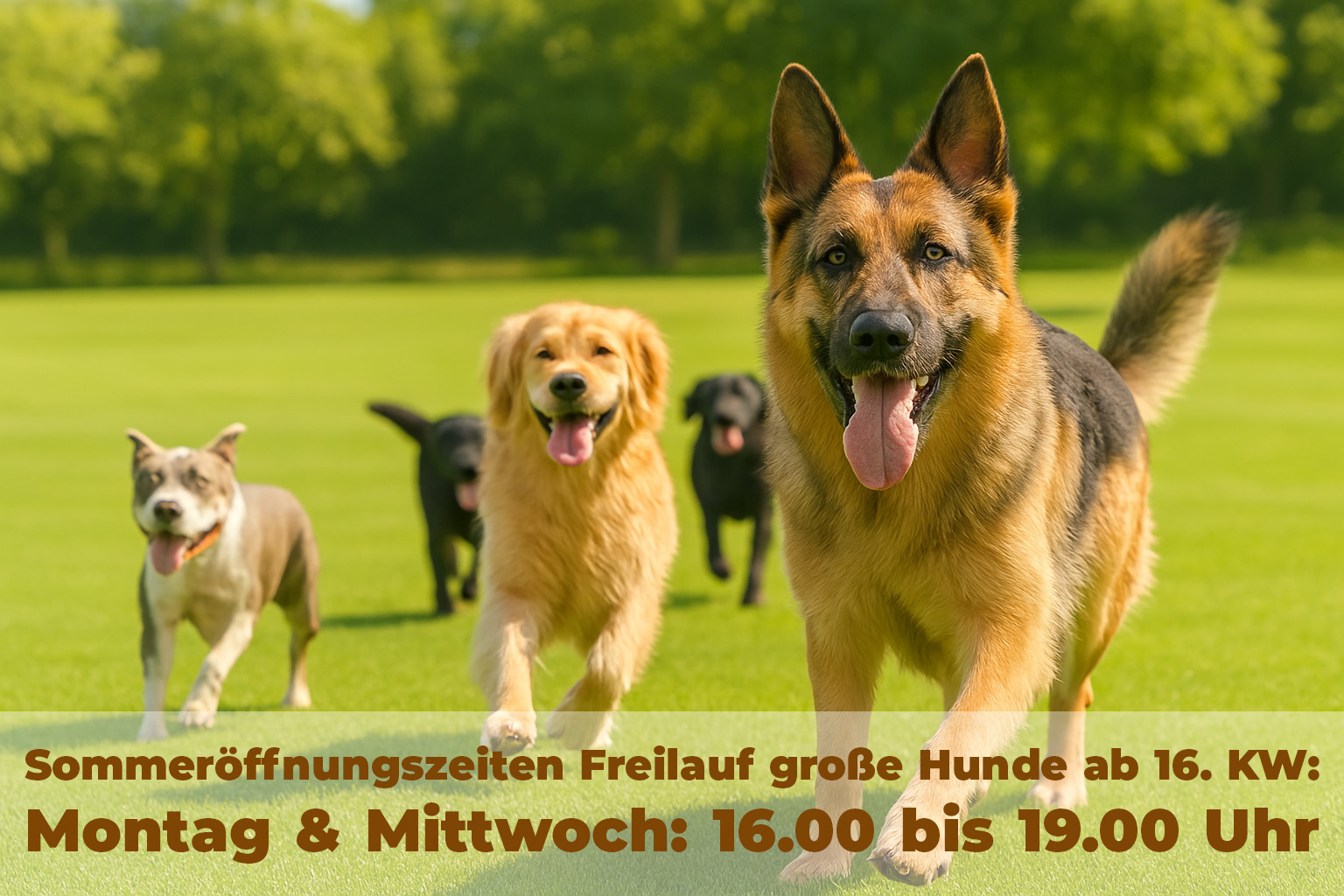 Sommeröffnungszeiten Freilauf große Hunde ab 16. KW 2025 - VHKK ...